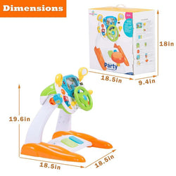 Kids' Driving Car Simulation Toys, Simulated driving toy, Pretend play ...